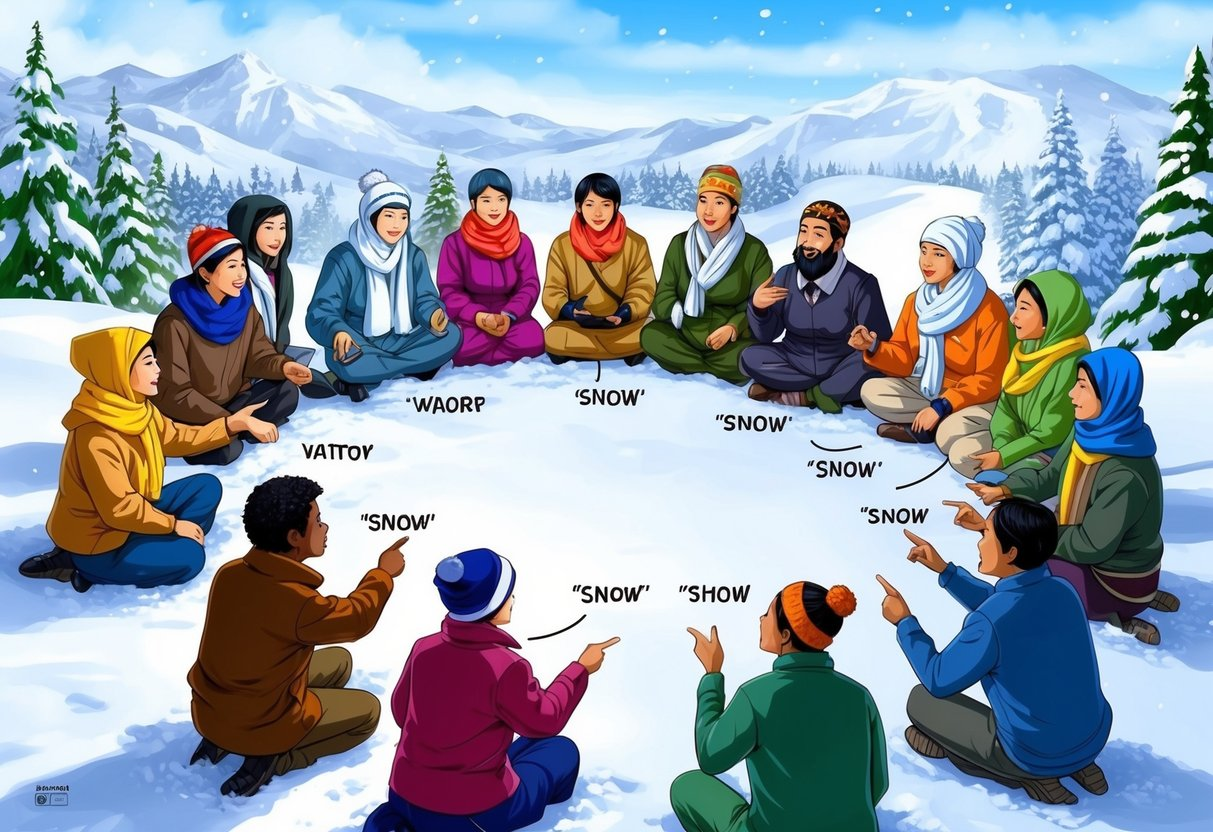 SNOW in Different Languages: 242+ Translations Across The Globe ...