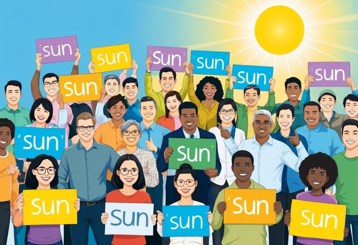SUN in Different Languages: 242+ Translations Across The Globe ...