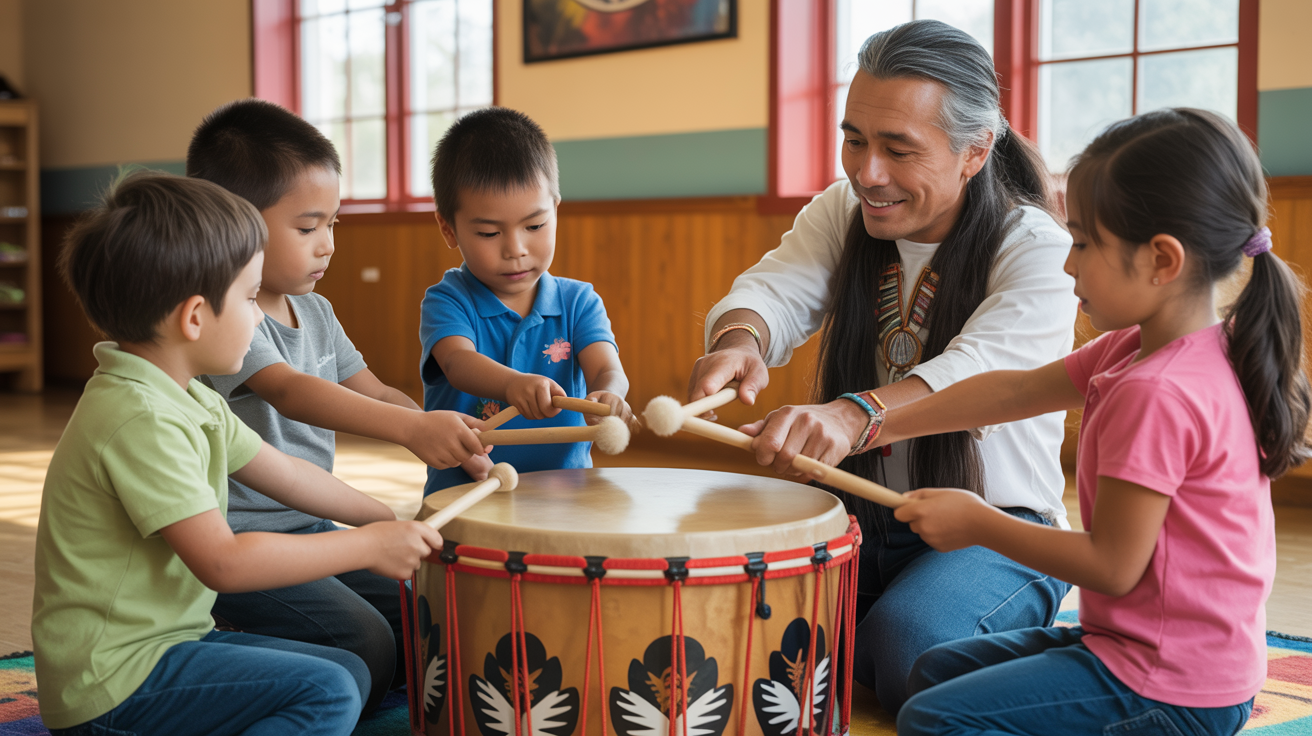 Native American Powwow Drums: Sacred Heartbeat - TheTalkList
